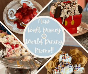 New Walt Disney World Dining Promo - When You Wish Travel LLC